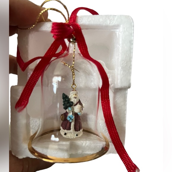 Giftco Inc. | Holiday | Vintage Giftco Inc Crystal Bell Ornament With ...